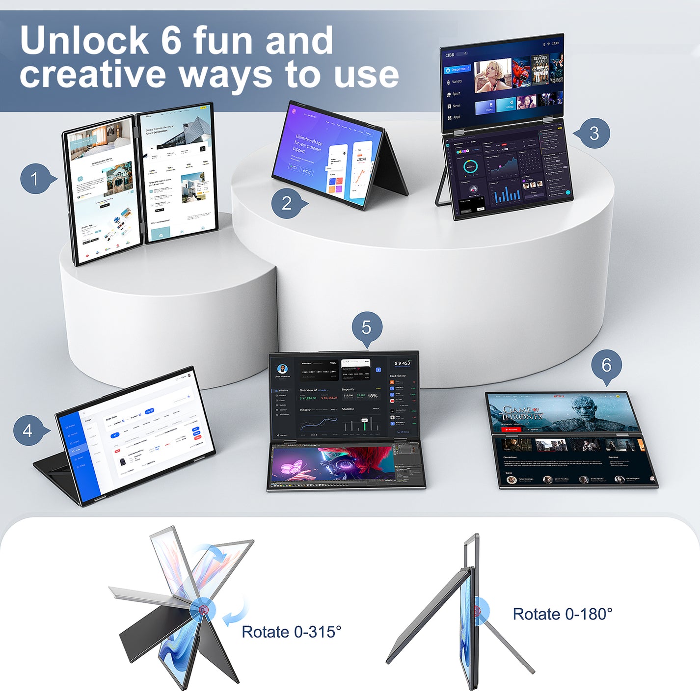 Innoview 15.6" portable dual monitor – InnoView Monitor